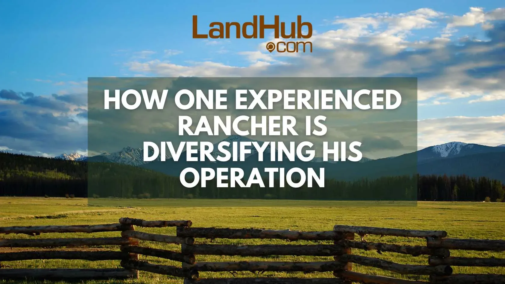 How One Experienced Rancher Is Diversifying His Operation | LandHub
