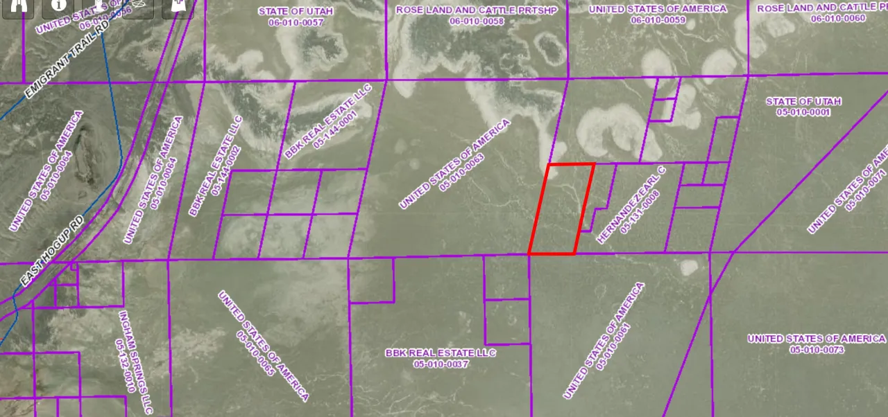 80 Acres NW Fringes Of The Great Salt Lake | LandHub